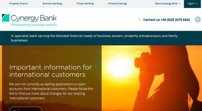 ᐈ Cynergy Bank | Banks.guide