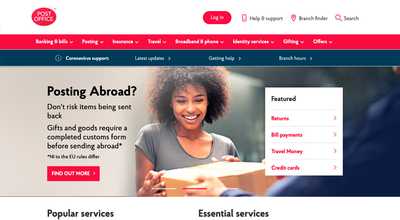 ᐈ Post Office | Banks.guide